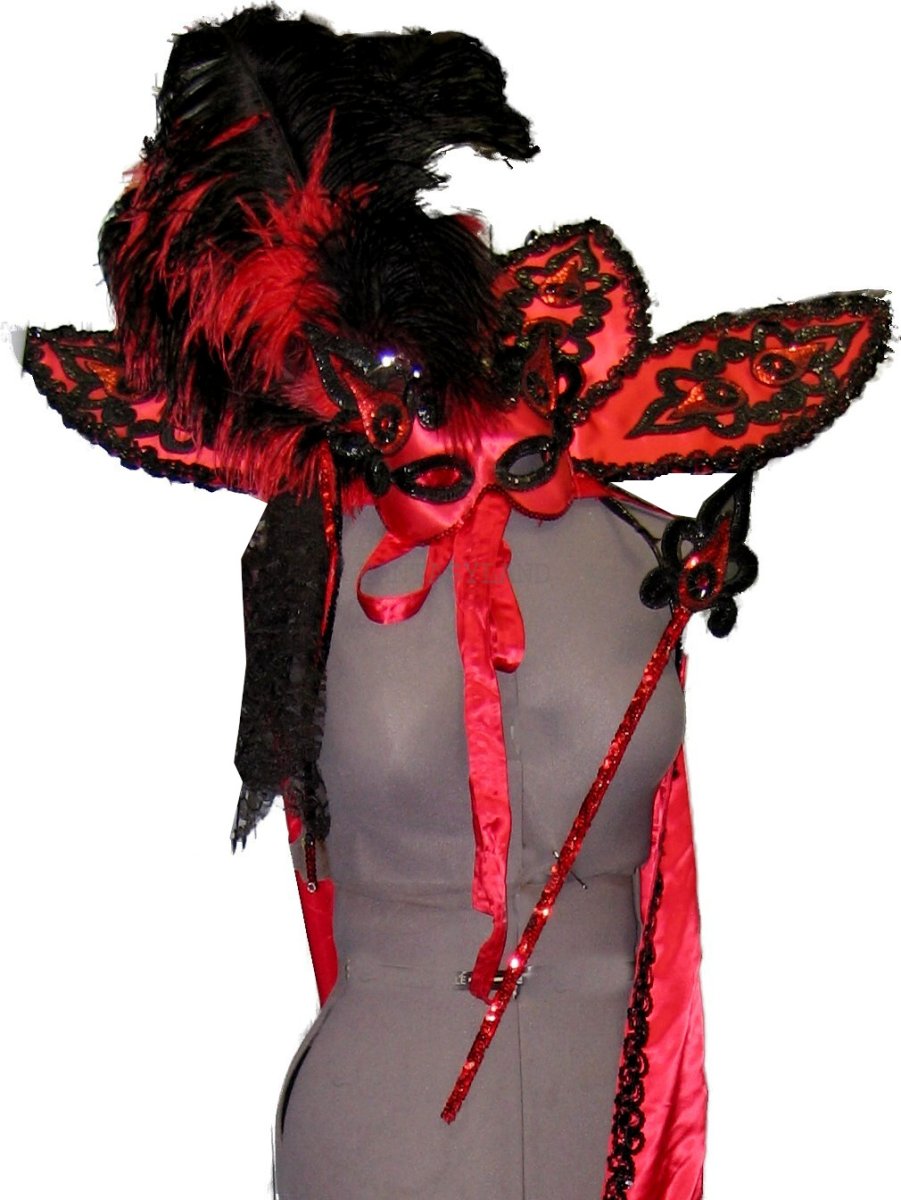 Royalty Cape, Mardi Gras Cape Set, Size Most [835] - $102.50